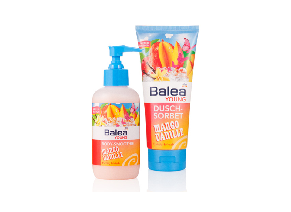 DM, Balea Young, Design, Packaging